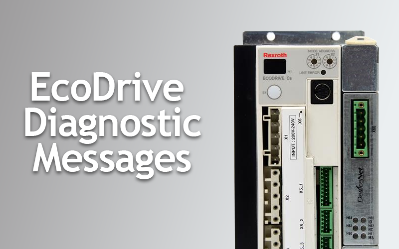 What Are Indramat EcoDrive Diagnostic Messages? – Blog | Wake Industrial